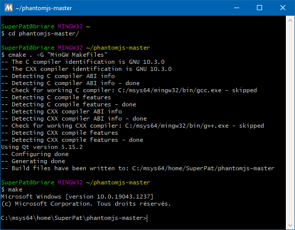 Unable to compile in static library linkage mode · Issue #15465 · ariya/phantomjs · GitHub