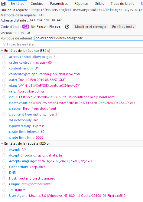 OSRMv1 show HTTP request failed: undefined · Issue #510 · perliedman/leaflet-routing-machine ...
