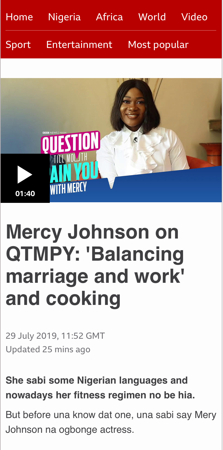 MAP introductions should be bold · Issue #4099 · bbc/simorgh · GitHub