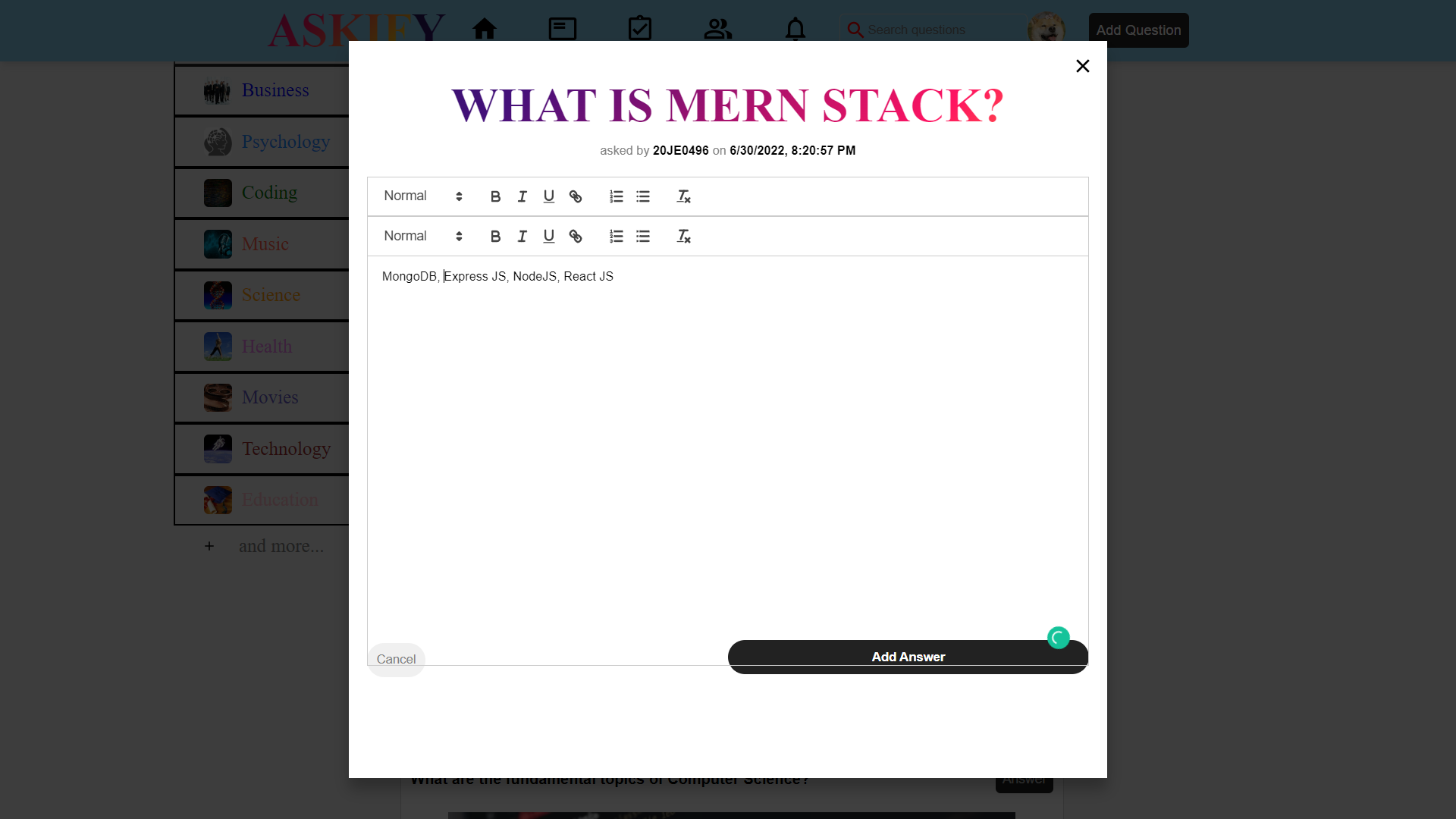 GitHub - Kshma29/Askify