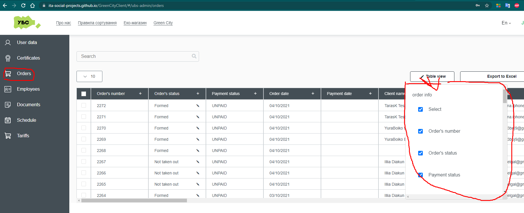 [UBS Admin Cabinet]fix filter displayed columns · Issue #3283 · ita-social-projects/GreenCity ...