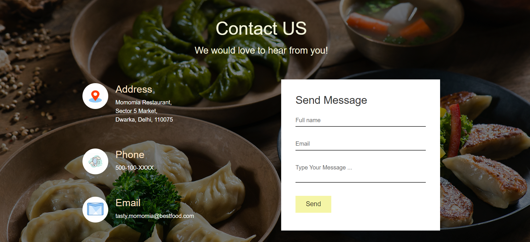UI of the send message box can be changed to make it match with the ...