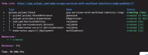 [CLI] Output of stack status remains on `Creating (16s)` when run has finished. · Issue #11260 ...