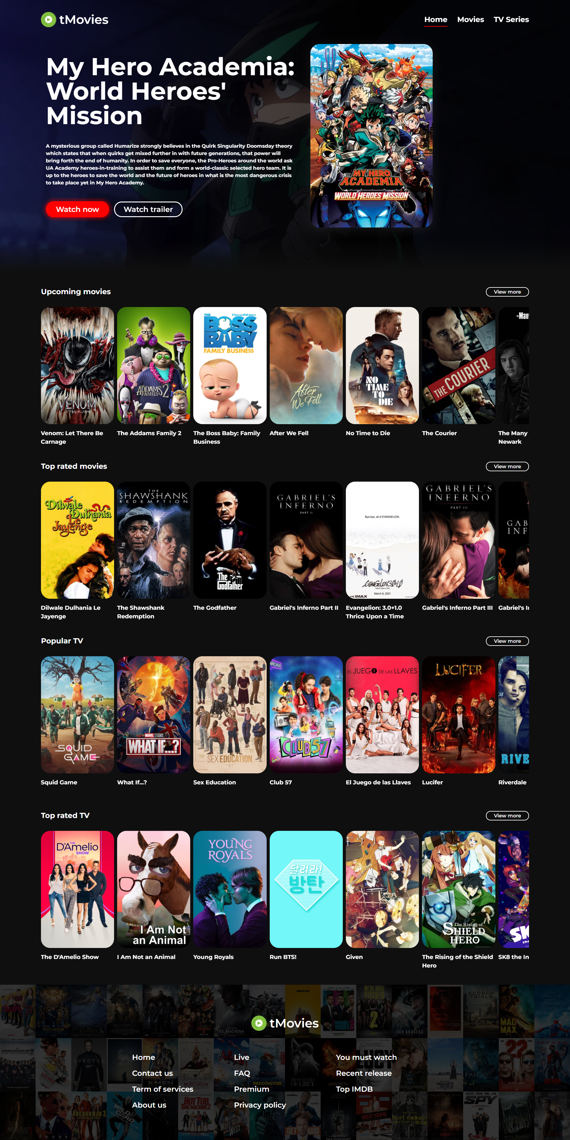 GitHub - khaleddoosama/react-movie: Responsive React Movies App With API