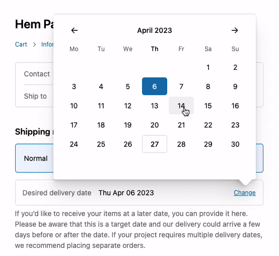Checkout Ui Extensions Datepicker Component Selects Yesterdays Date · Issue 906 · Shopifyui