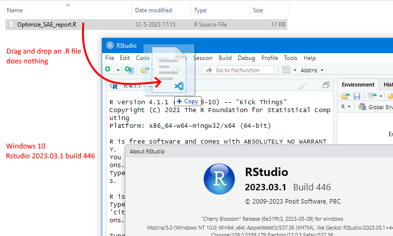 Drag files onto editor surface to insert path/reference · Issue #4037 · rstudio/rstudio · GitHub