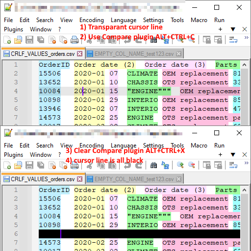 Transparant cursor line turns completely black after using another plugin · Issue #68 · BdR76 ...