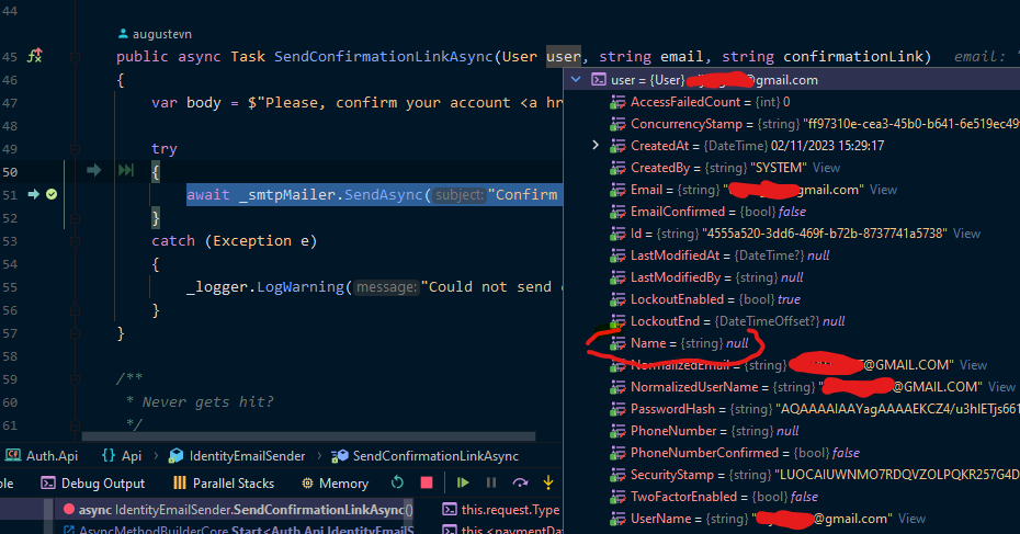 Identity Endpoints API - Optional "CallbackUrl" · Issue #50904 · dotnet/aspnetcore · GitHub
