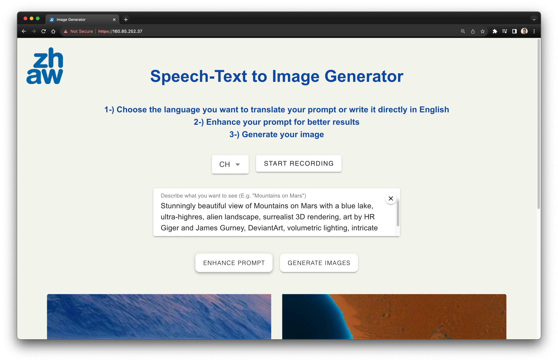 GitHub - eduardobonfim98/speech-to-image-generator: Cutting-edge AI ...
