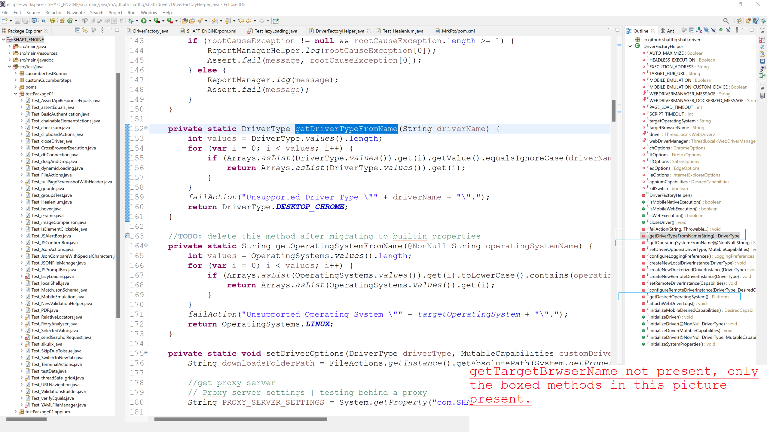 Receiving get methods undefined error on maven import · Issue #824 ...