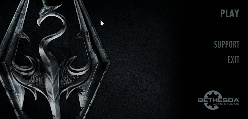 Skyrim Special Edition GOG launcher not showing Options menu · Issue ...