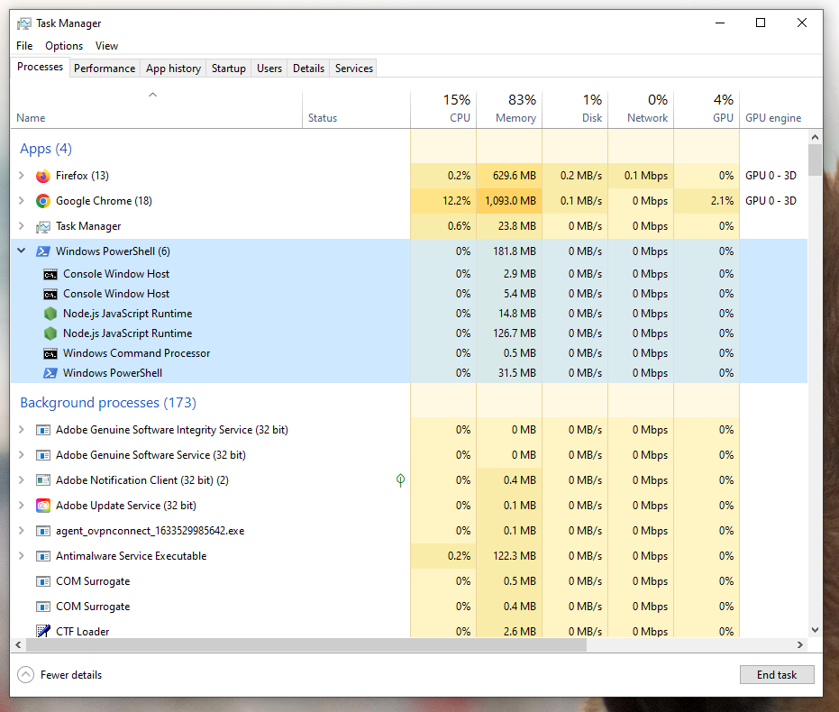 [Bug]: NodeJS hangs around when closing main process? · Issue #767 · Shopify/cli · GitHub