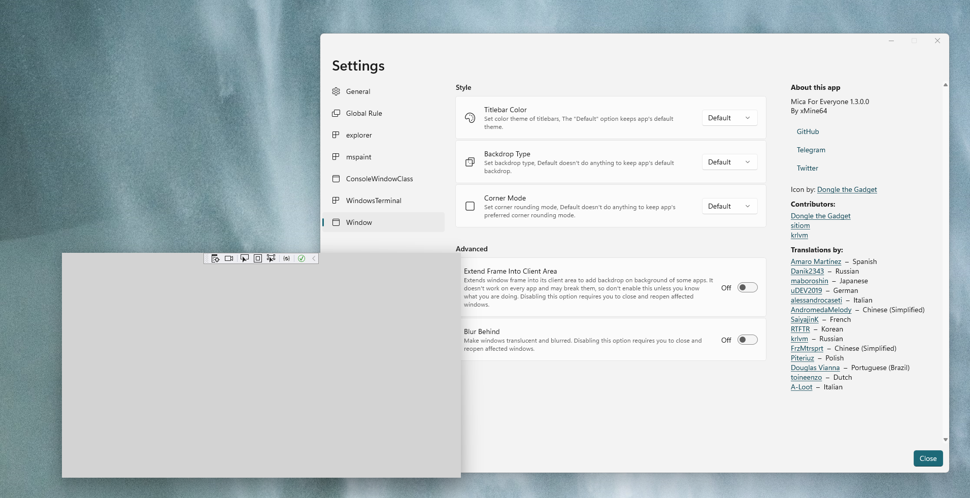 Blank screen when using Visual Studio in debug mode WPF apps when backdrop type is set · Issue ...