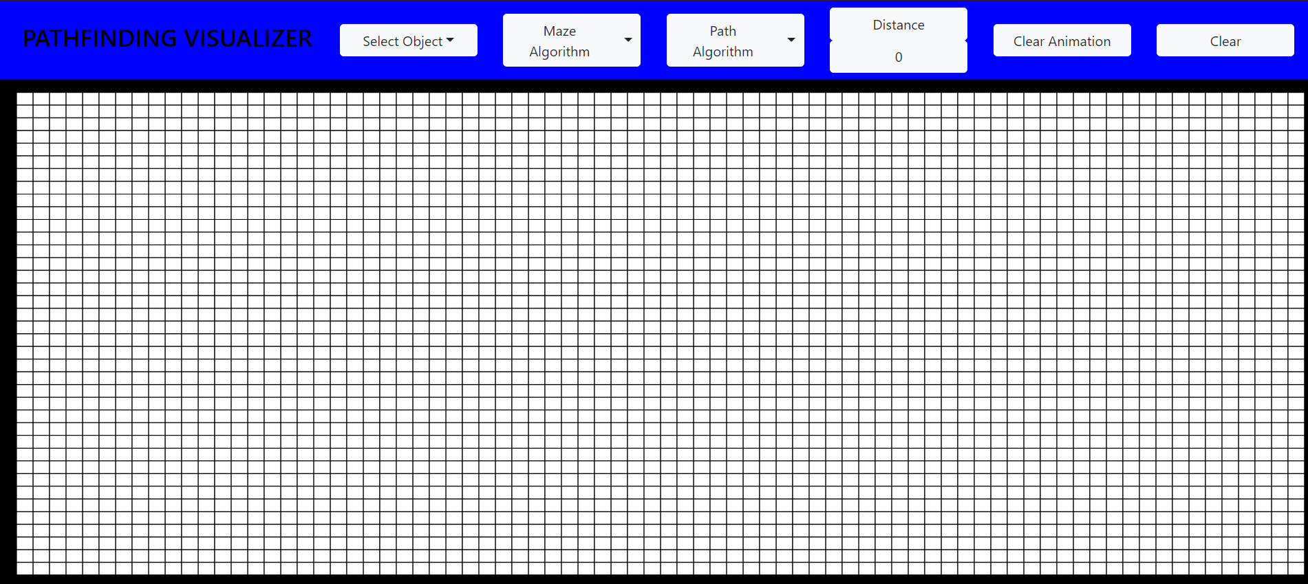 GitHub - Hitmangarg/Pathfinding-Visualizer: A visualization tool for various pathfinding algorithms.