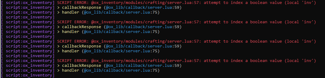 Crafting (qtarget) · Issue #981 · overextended/ox_inventory · GitHub