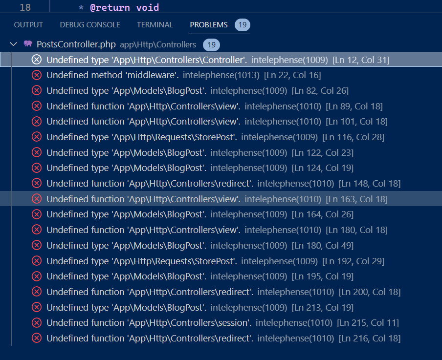 intelephense not resolving class names and methods in WSL/Ubuntu based workspace · Issue #2523 ...