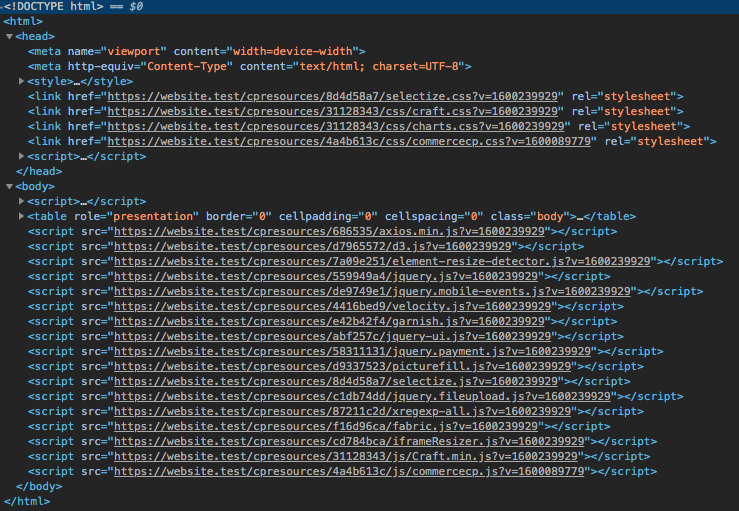 Don't include CP assets in email preview · Issue #1734 · craftcms/commerce · GitHub
