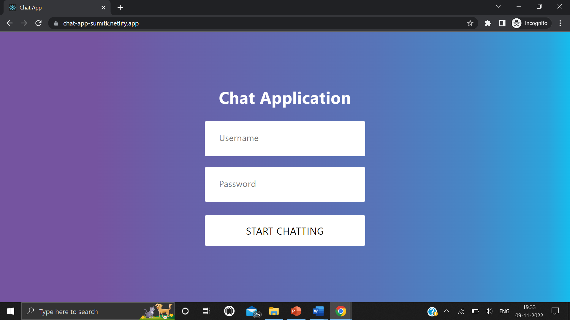 GitHub - sumitkumar16dec/Chat-App: This Real time Chat Application is build using NodeJS, React ...