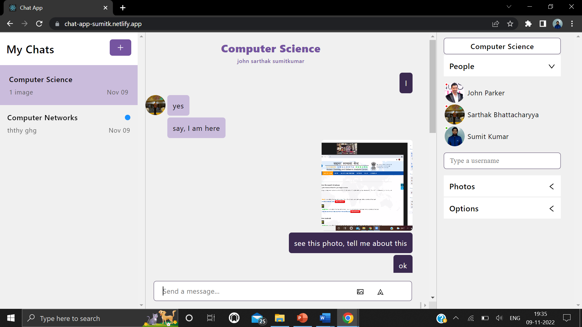 GitHub - sumitkumar16dec/Chat-App: This Real time Chat Application is build using NodeJS, React ...