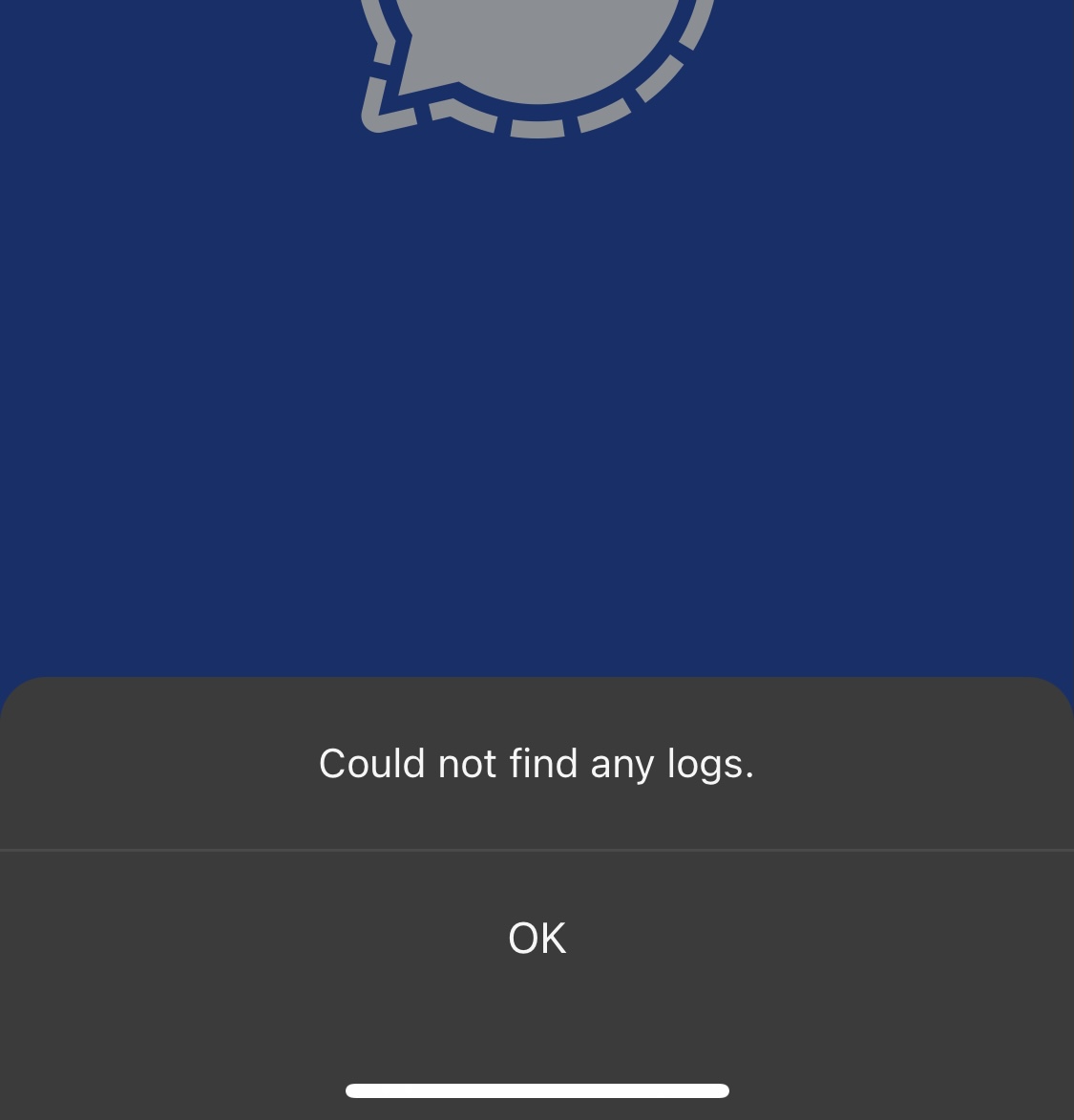 Cannot Load Database Cannot Find Any Logs · Issue 4974 · Signalapp Signal Ios · Github