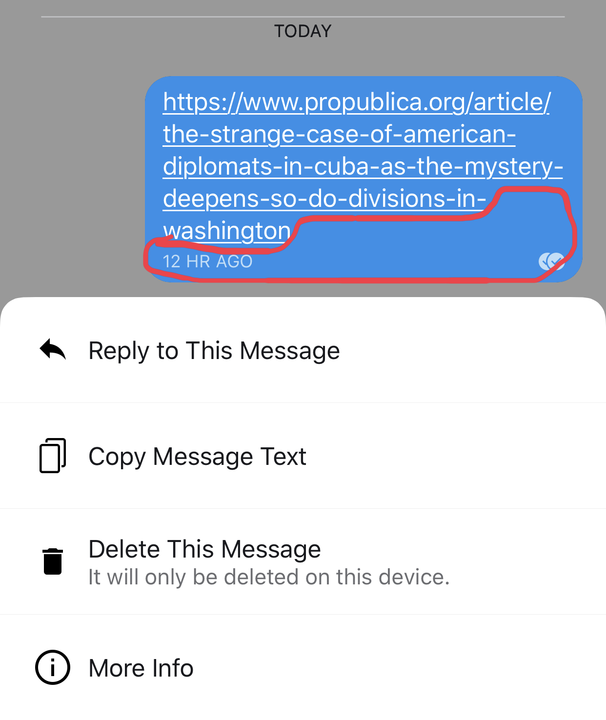 Unable to view metadata about messages with only a link as content · Issue #4228 · signalapp ...