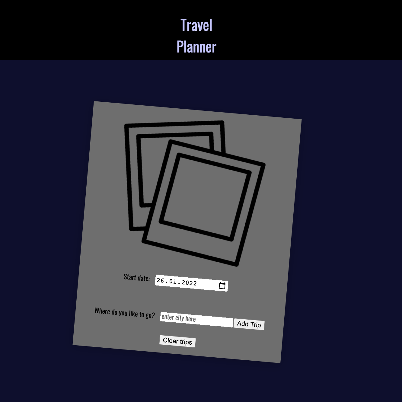 GitHub - Loromi/travel-app: Udaccity® Front End Web Developer Project: Building a single-page ...