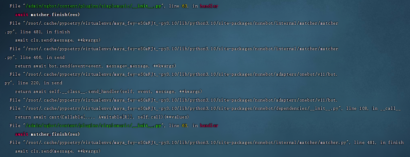 b站、酷我点歌已经挂了 · Issue #7 · noneplugin/nonebot-plugin-simplemusic · GitHub