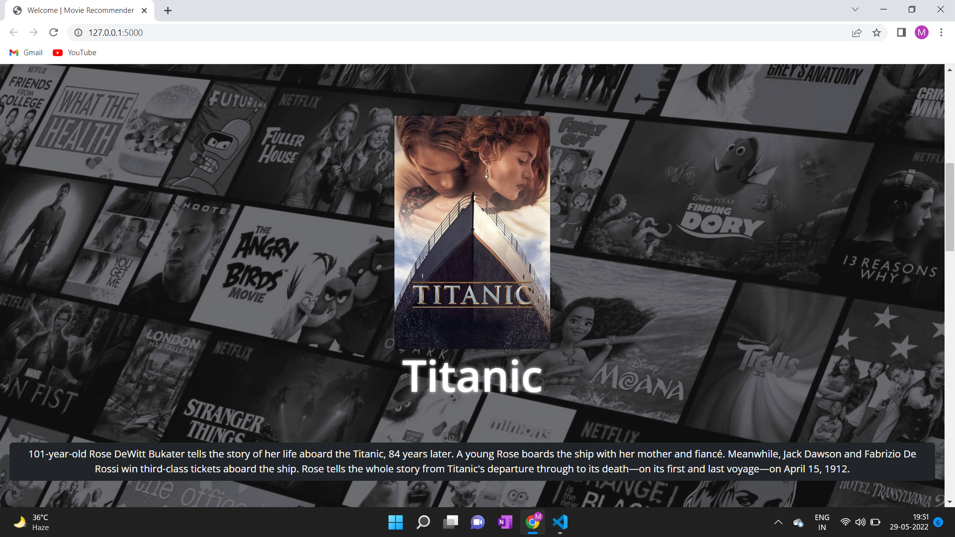 GitHub - monalmittal1/Movie_Recommender: This is an application which uses Python Flask ...