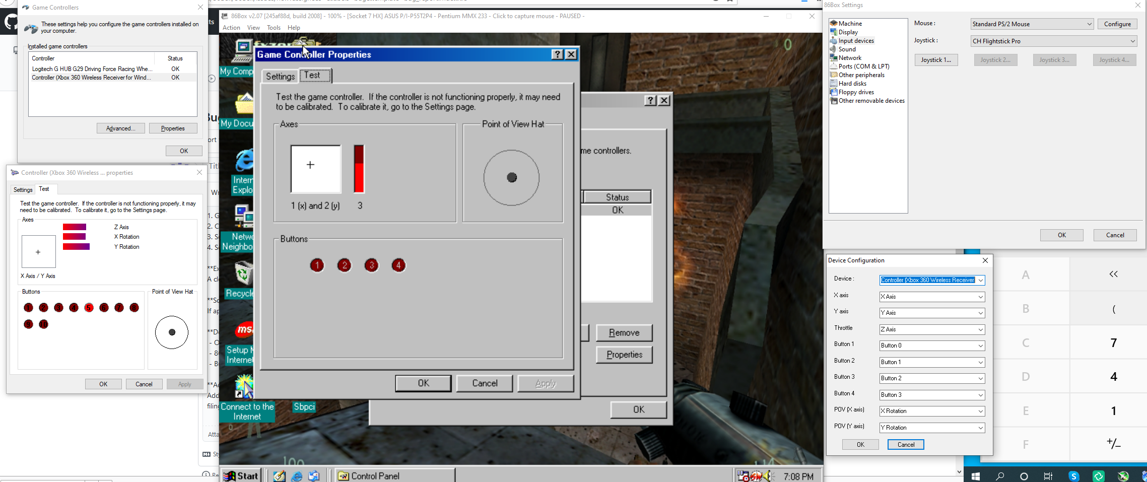input device joysticks do not map the axis properly · Issue #997 · 86Box/86Box · GitHub