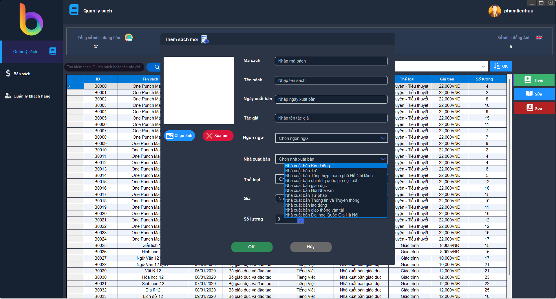 GitHub - Lomahs1401/DoAnPBL3: Đồ án Quản lý sách bằng C# + Winform