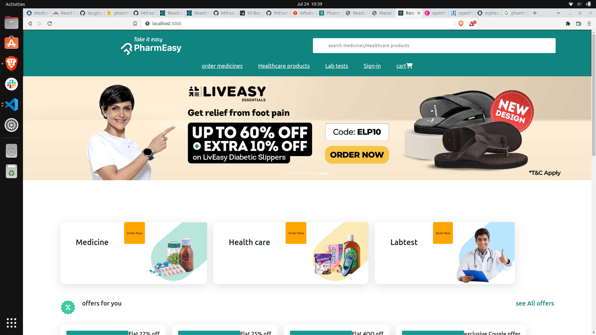GitHub - Md-sahil-a/Pharmeasy: 💊 PharmEasy Website UI: Immerse yourself in the sleek and ...