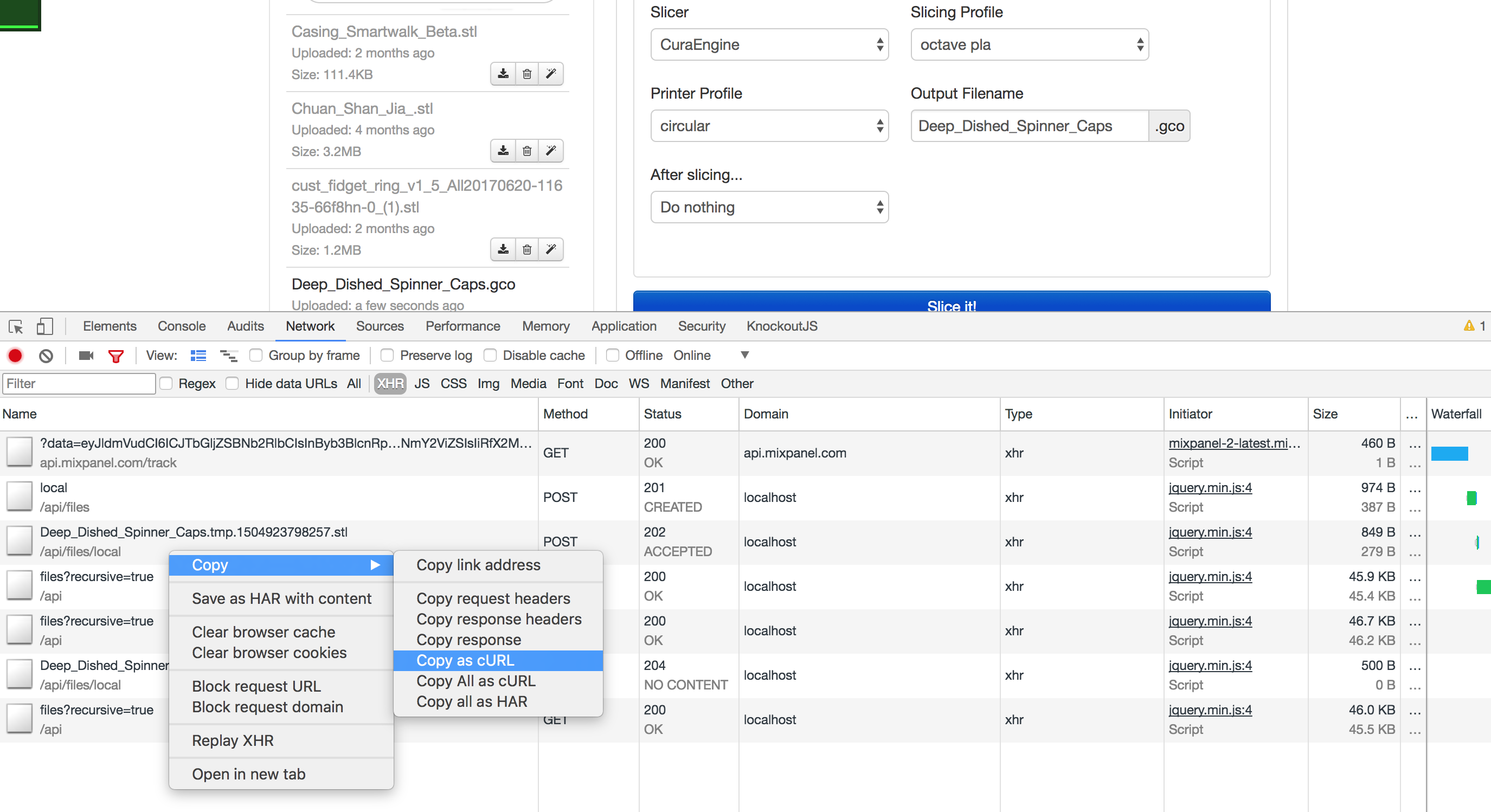 Slicing failed · Issue #132 · kennethjiang/OctoPrint-Slicer · GitHub