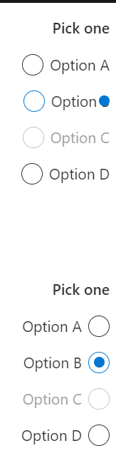 Bug Radio Button Ui Is Off In Rtl · Issue 28147 · Microsoftfluentui · Github