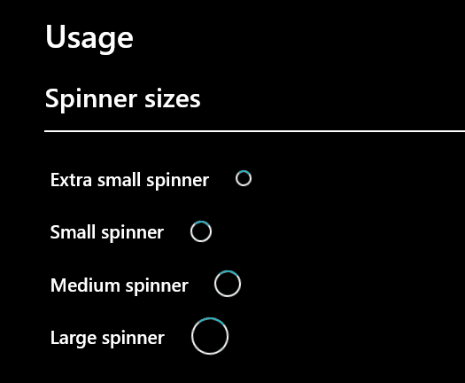 Spinner Not Properly Visible in High Contrast Mode · Issue #12040 · microsoft/fluentui · GitHub