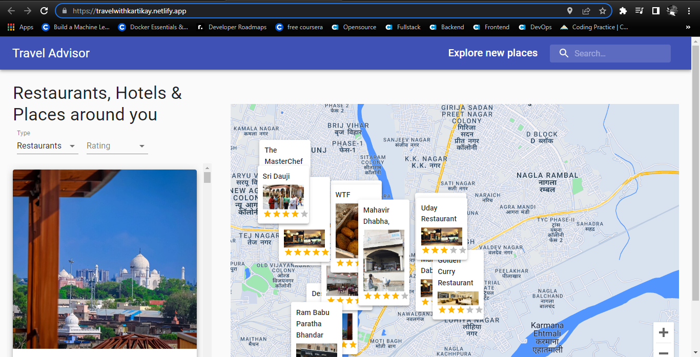 GitHub - kartikay23/TravelAdvisorApp