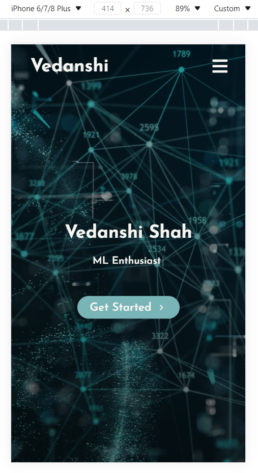 GitHub - Vedanshi-Shah/portfoliowebsite
