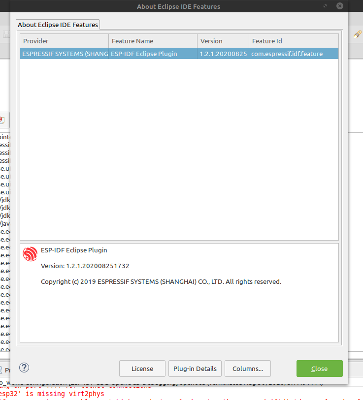Application Size Analysis Fails Iep 228 · Issue 117 · Espressifidf Eclipse Plugin · Github