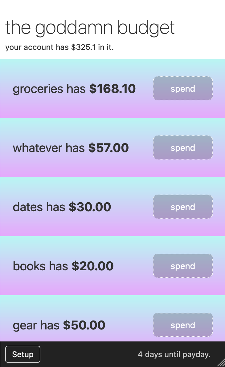 GitHub - wnstn/budgeting-app: personal budgeting app that stores everything locally