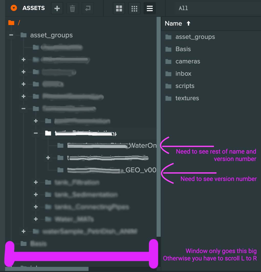 Remove Size Limit Of The Tree View Pane Of The Assets Panel · Issue 836 · Playcanvas Editor