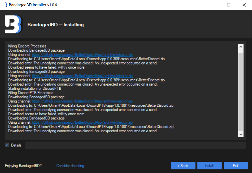 [Bug] · Issue #546 · BetterDiscord/BetterDiscord · GitHub