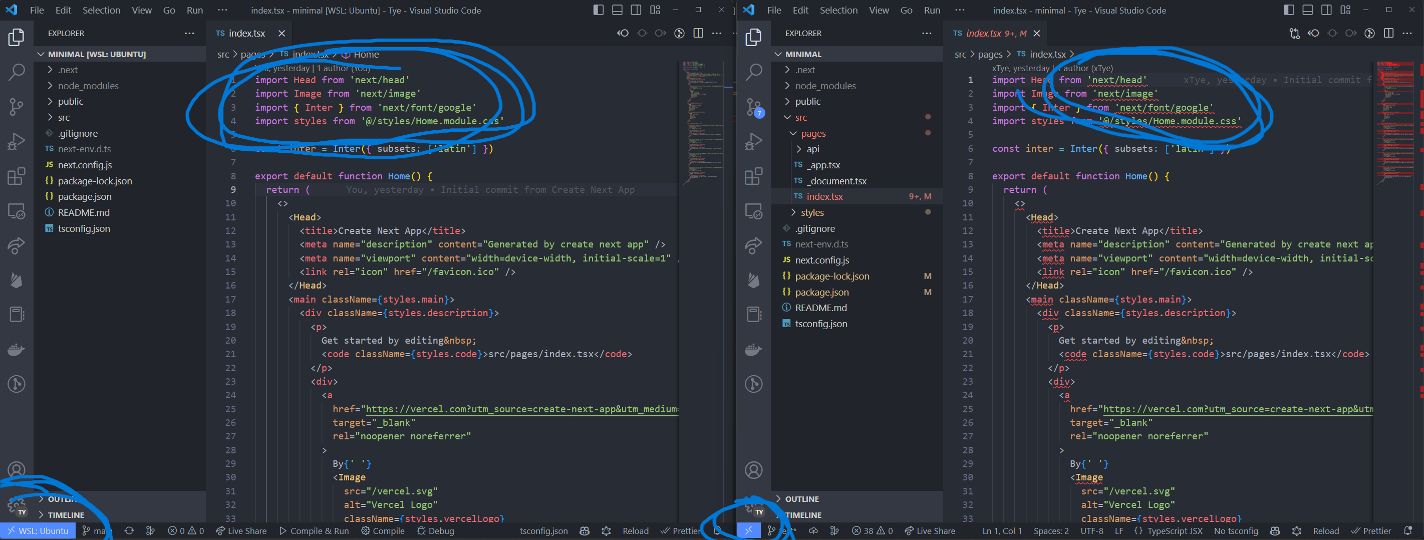 Can't locate tsconfig.json path in a wsl directory · Issue #175967 · microsoft/vscode · GitHub