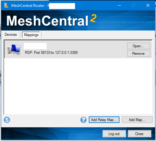 Router: Quick mapping buttons grayed out? · Issue #1438 · Ylianst/MeshCentral · GitHub