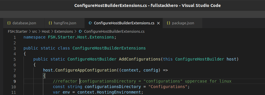 Linux Case Sensitivity · Issue #330 · fullstackhero/dotnet-starter-kit · GitHub