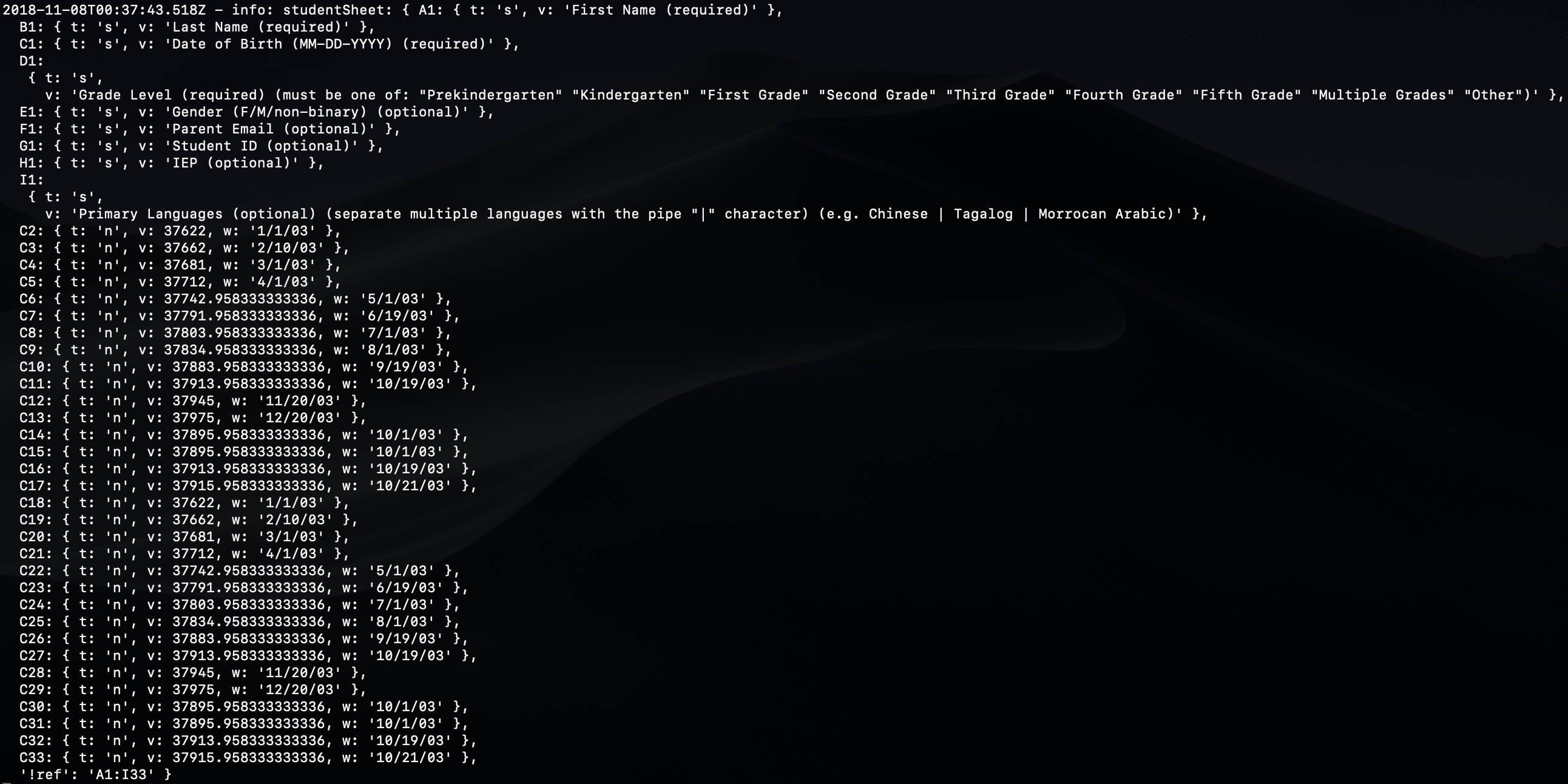Date Being Printed The Day Before · Issue 1346 · Sheetjs Sheetjs · Github
