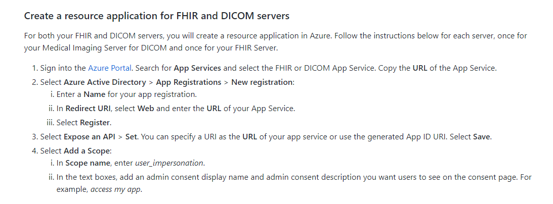 DICOMCast - DICOM and FHIR App Services · Issue #1855 · microsoft/dicom-server · GitHub