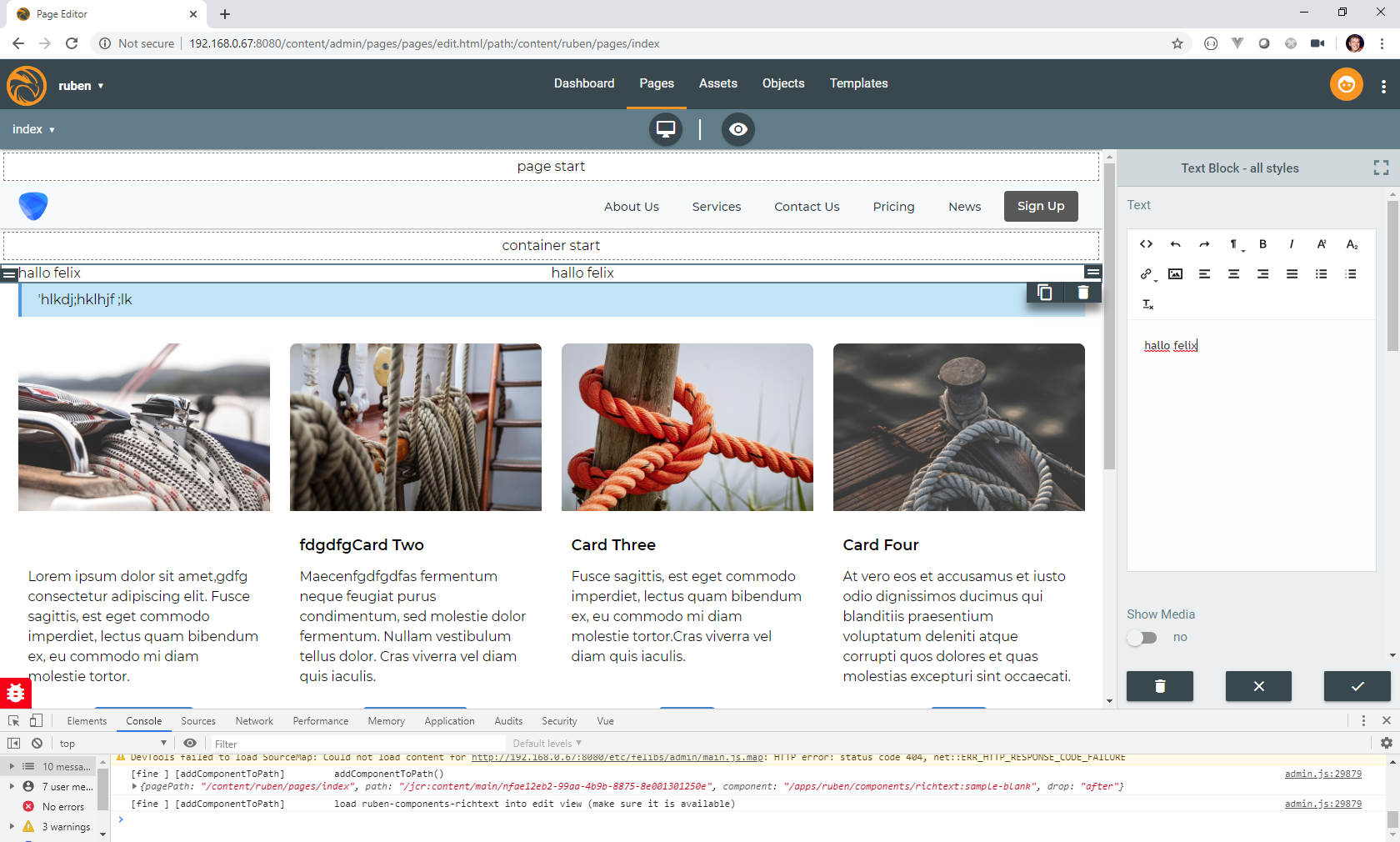 inline edit content · Issue #273 · headwirecom/peregrine-cms · GitHub
