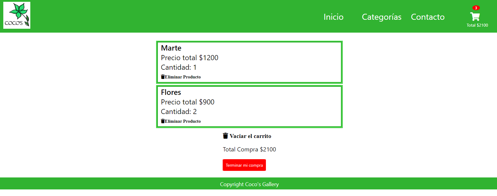 GitHub - marian3010/tiendamariana: Este proyecto es el entregable del curso de React JS. Es una ...