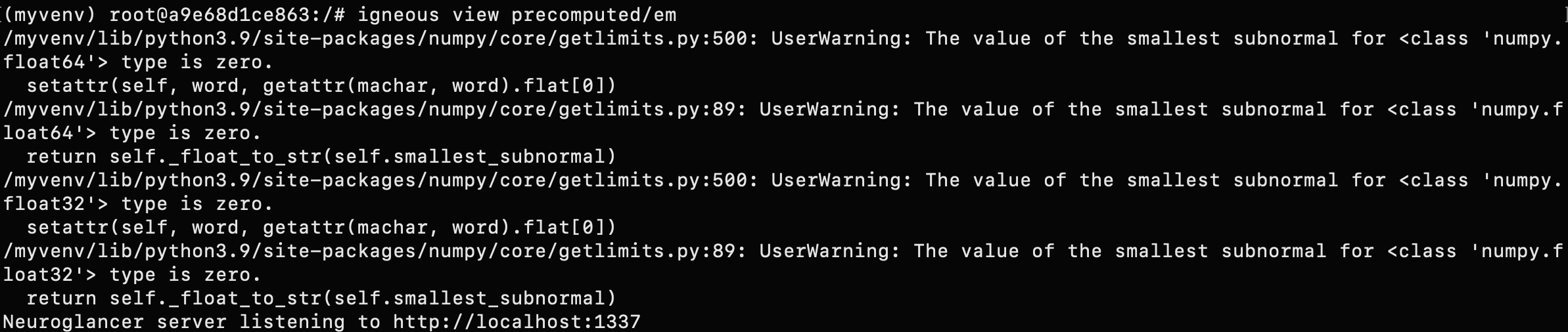 Viewing a Local Filesystem CloudVolume Generated Precomputed Dataset from tiff Files · Issue ...