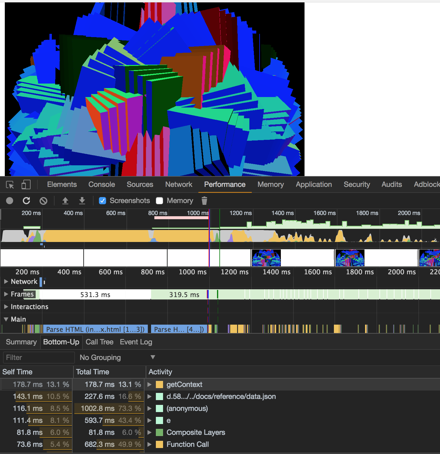 WEBGL mode performs much worse after version 0.5.14 · Issue #2399 · processing/p5.js · GitHub