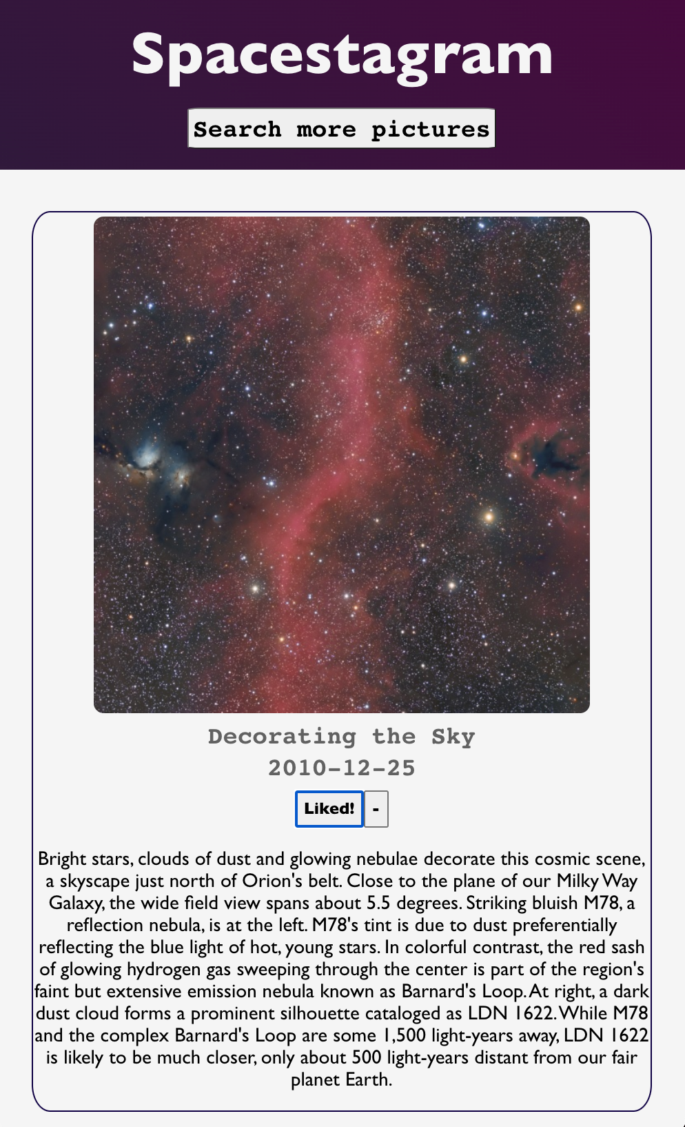 GitHub - Andrey-1992/spacestagram-shopify